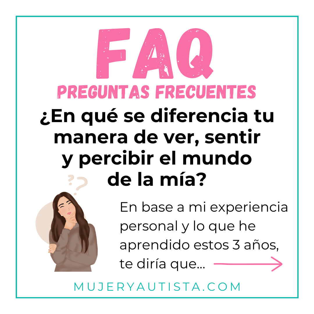 FAQ - ¿En qué se diferencia tu manera de ver, sentir y percibir el ...